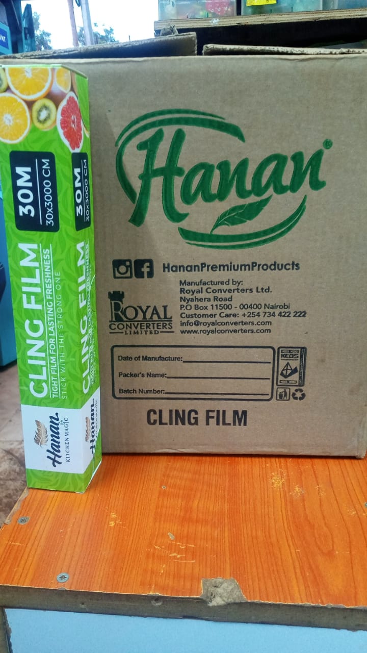 CARTON CLING FILM HANAN 30CM BY 30M – KIKWETU